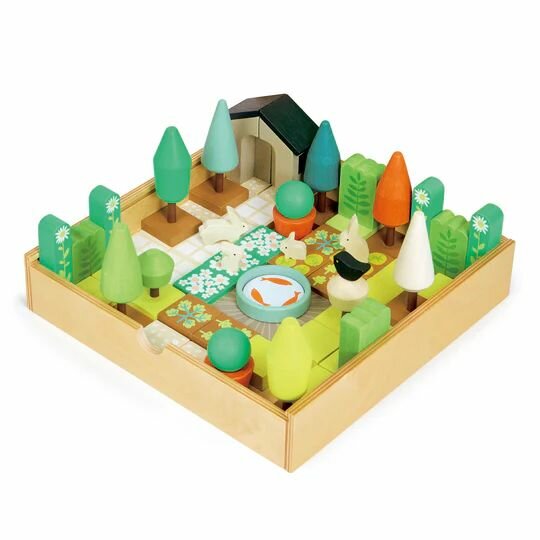 Детский игровой набор Tender Leaf Toys, Конструктор сада