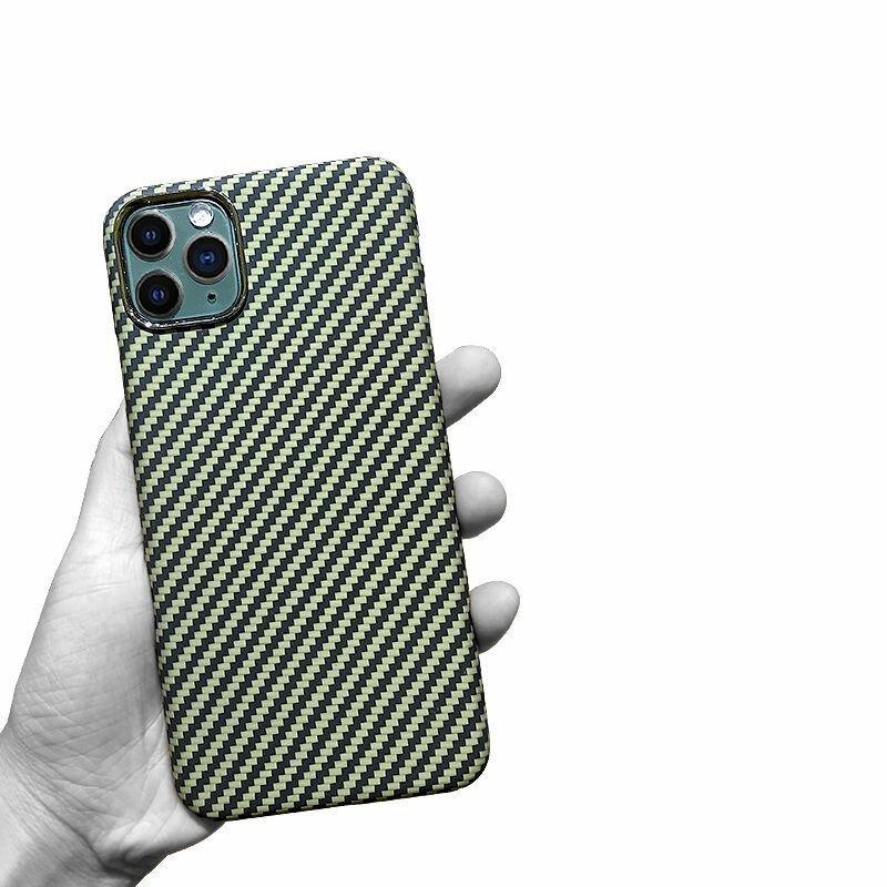 Чехол Kevlar для iPhone 11 Pro, зеленый
