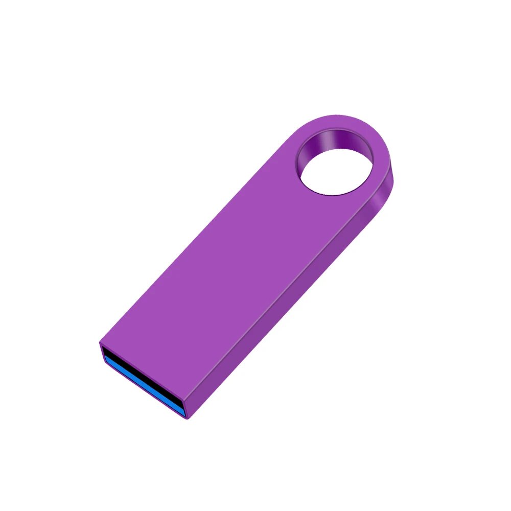 JASTER флешка USB 2.0 4ГБ/8ГБ/16ГБ/32ГБ/64ГБ/128ГБ Фиолетовый, 2.0 16GB, Purple