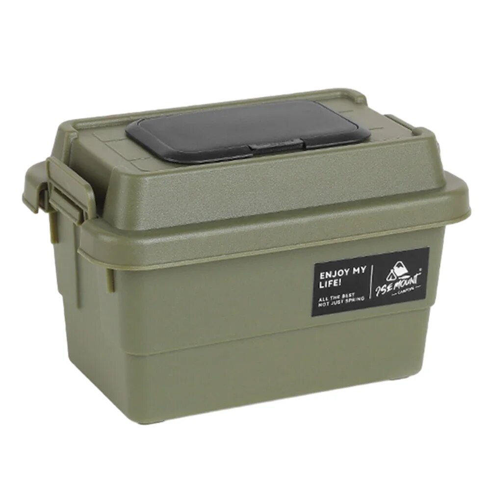 Ящик для хранения Army Green, пластиковый