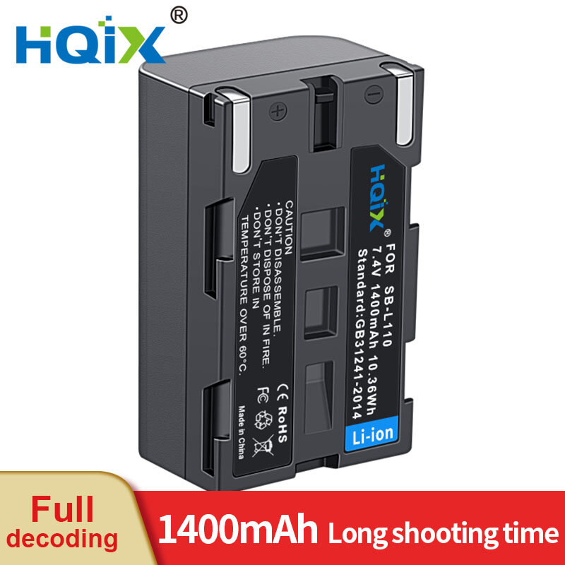 HQIX для Samsung VM-A400 A2300 A5500 A110 A300 A350 A320 A3400T B110 B300 B310 B350 B360 B5700 камера SB-L110 зарядное устройство Аккумулятор