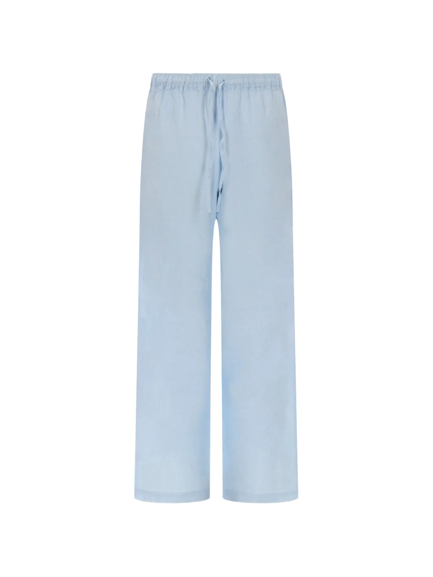 Брюки Linen straight-leg trousers