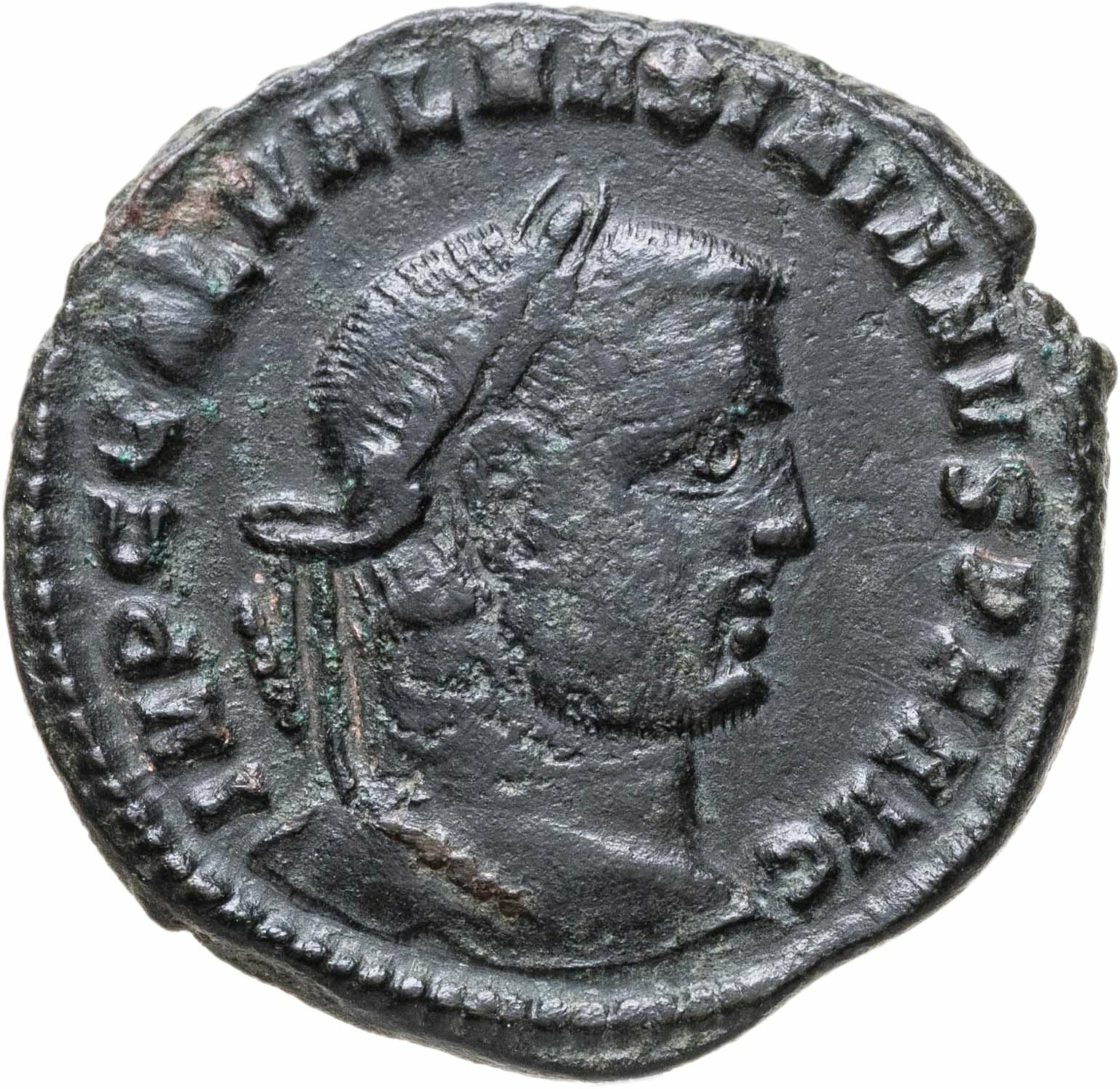 Римская империя, Галерий, 305-311 годы, Нуммий , Медь, в сохранности VF