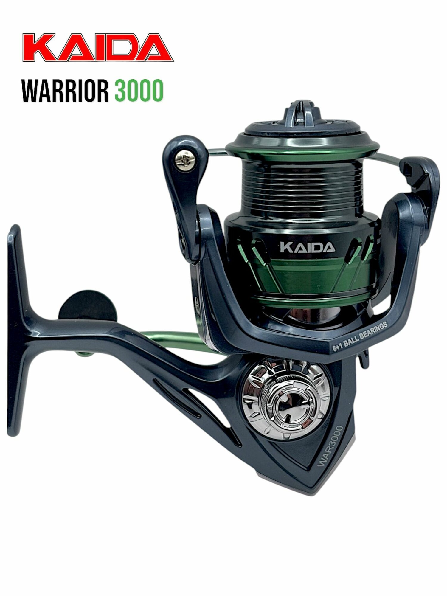 Катушка Kaida Warrior 3000 6+1 кайда для рыбалки для спиннинга, удочки
