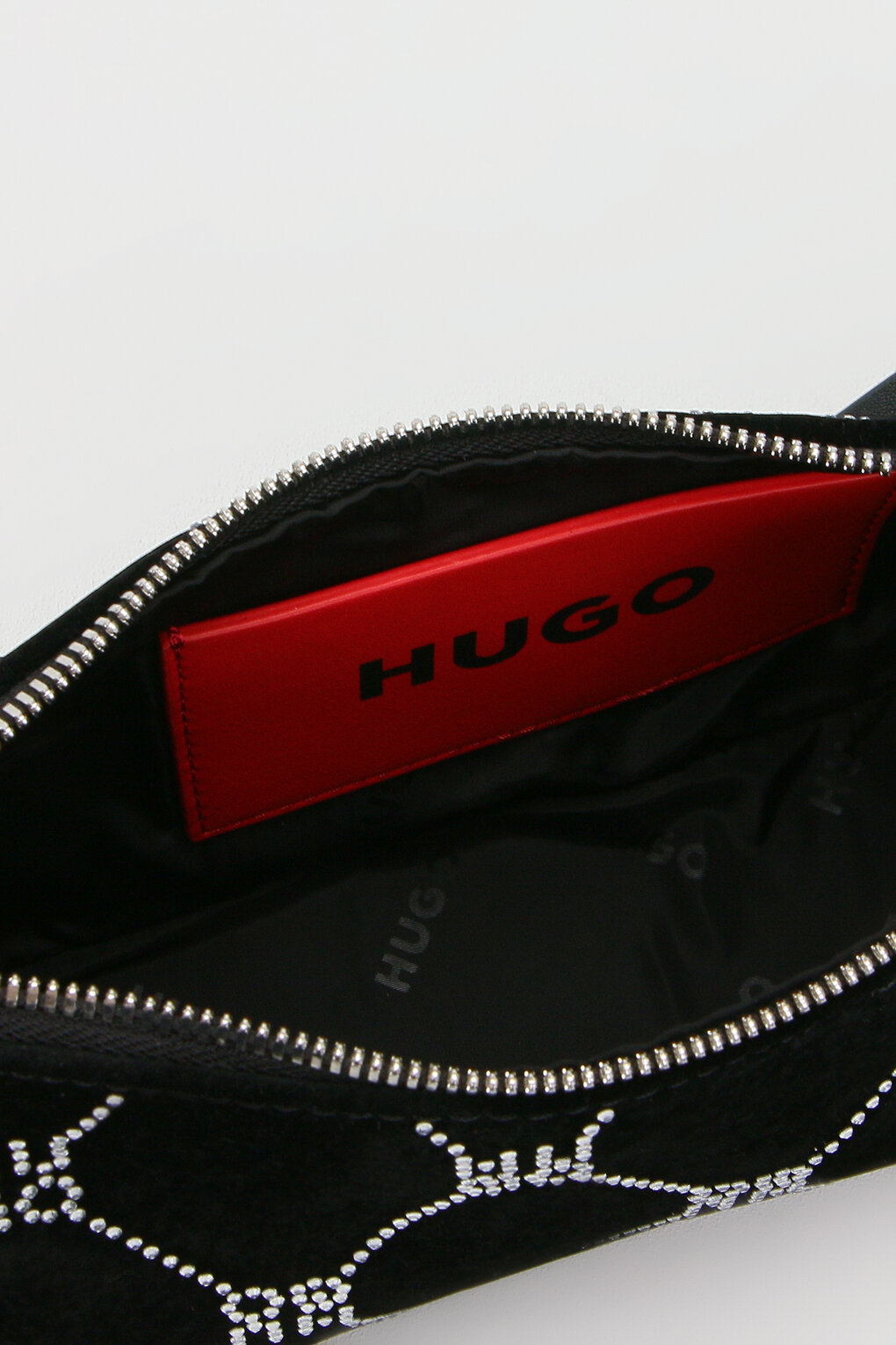 Сумка хобо HUGO, черный — фото 1