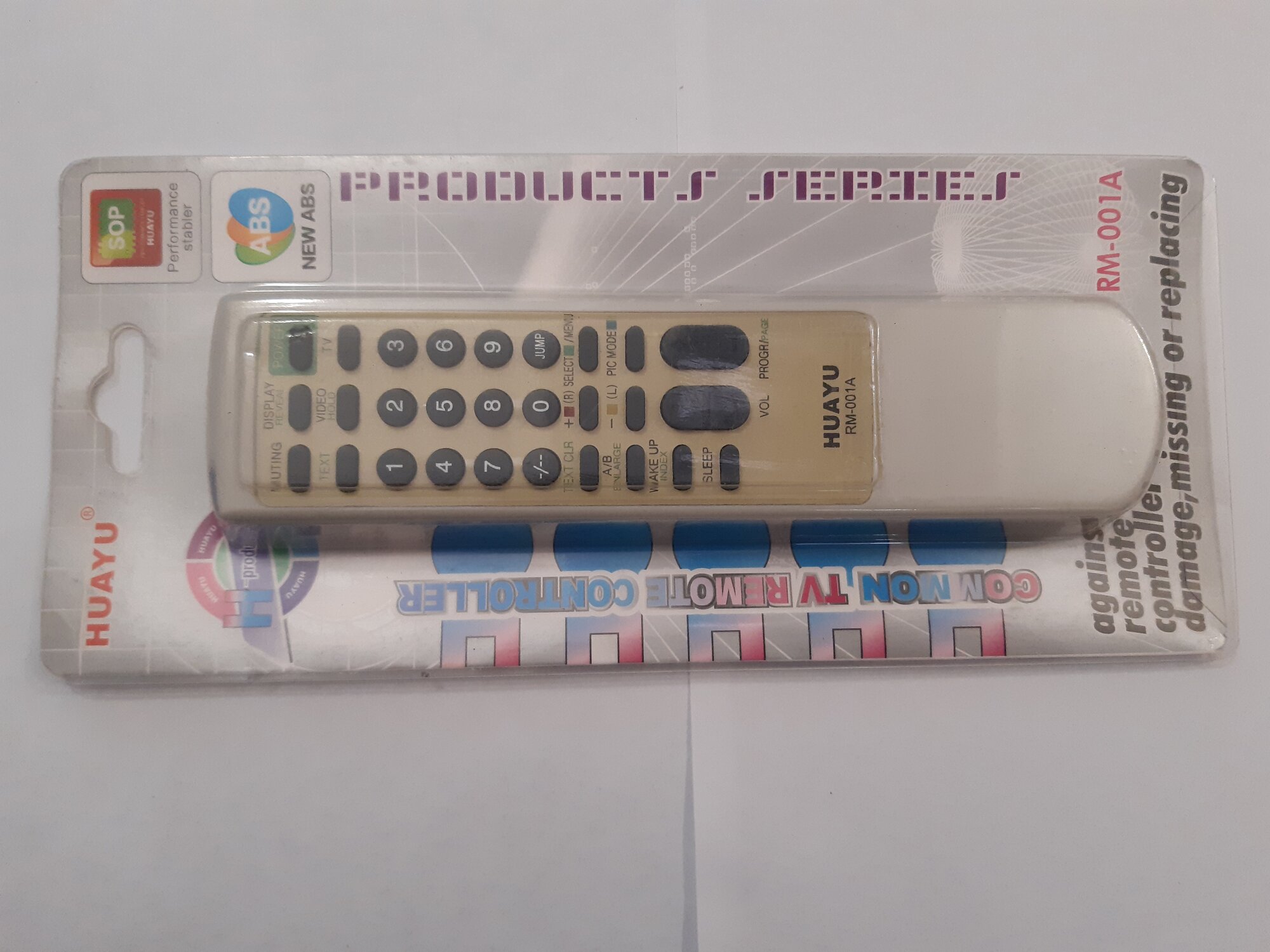 ПДУ Universal Sony RM-001A TV