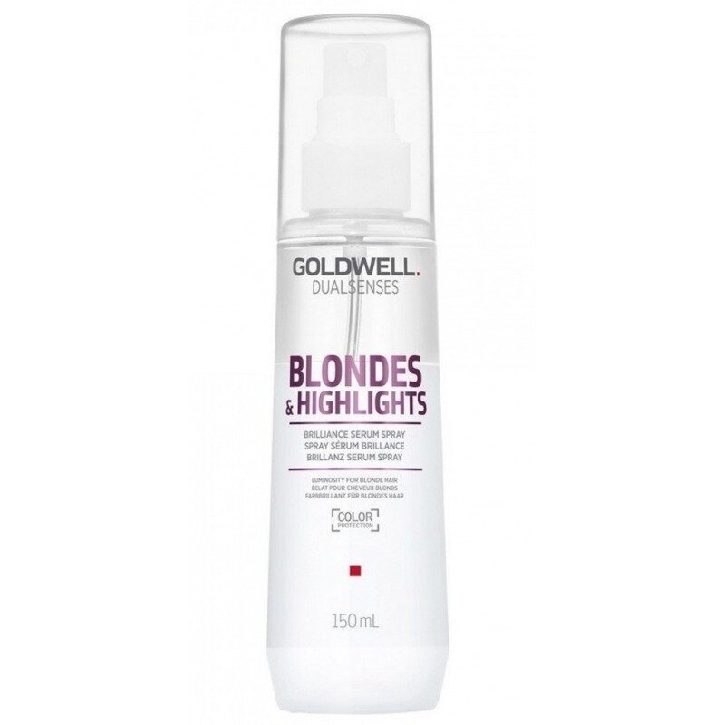 Goldwell Dualsenses Blondes & Highlights Brilliance Serum Spray - Спрей-Сыворотка для осветлённых волос 150 ml