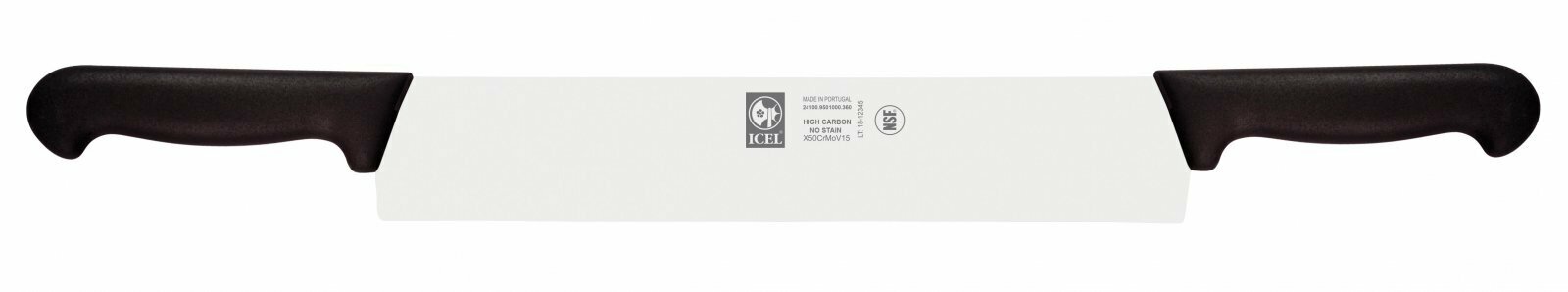 Нож для сыра с двумя ручками ICEL Practica 36/64см.