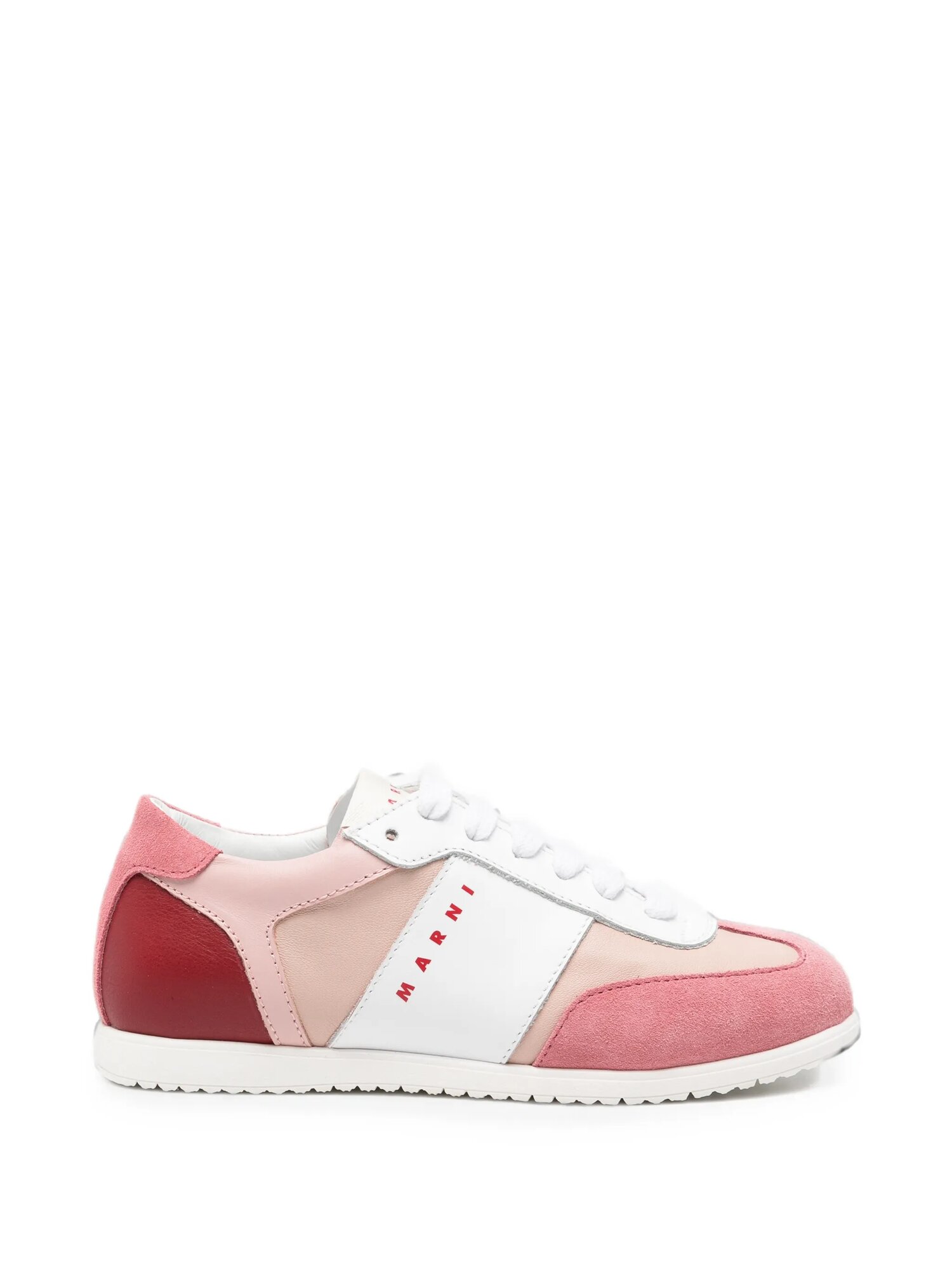 Кроссовки Logo-print panelled sneakers
