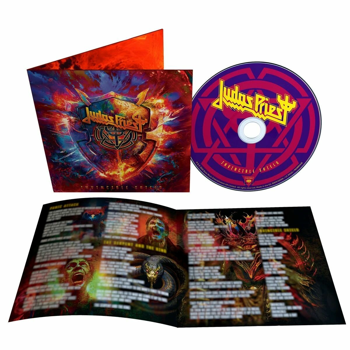 CD диск Judas Priest - Invincible Shield (CD) 2024, Digisleeve