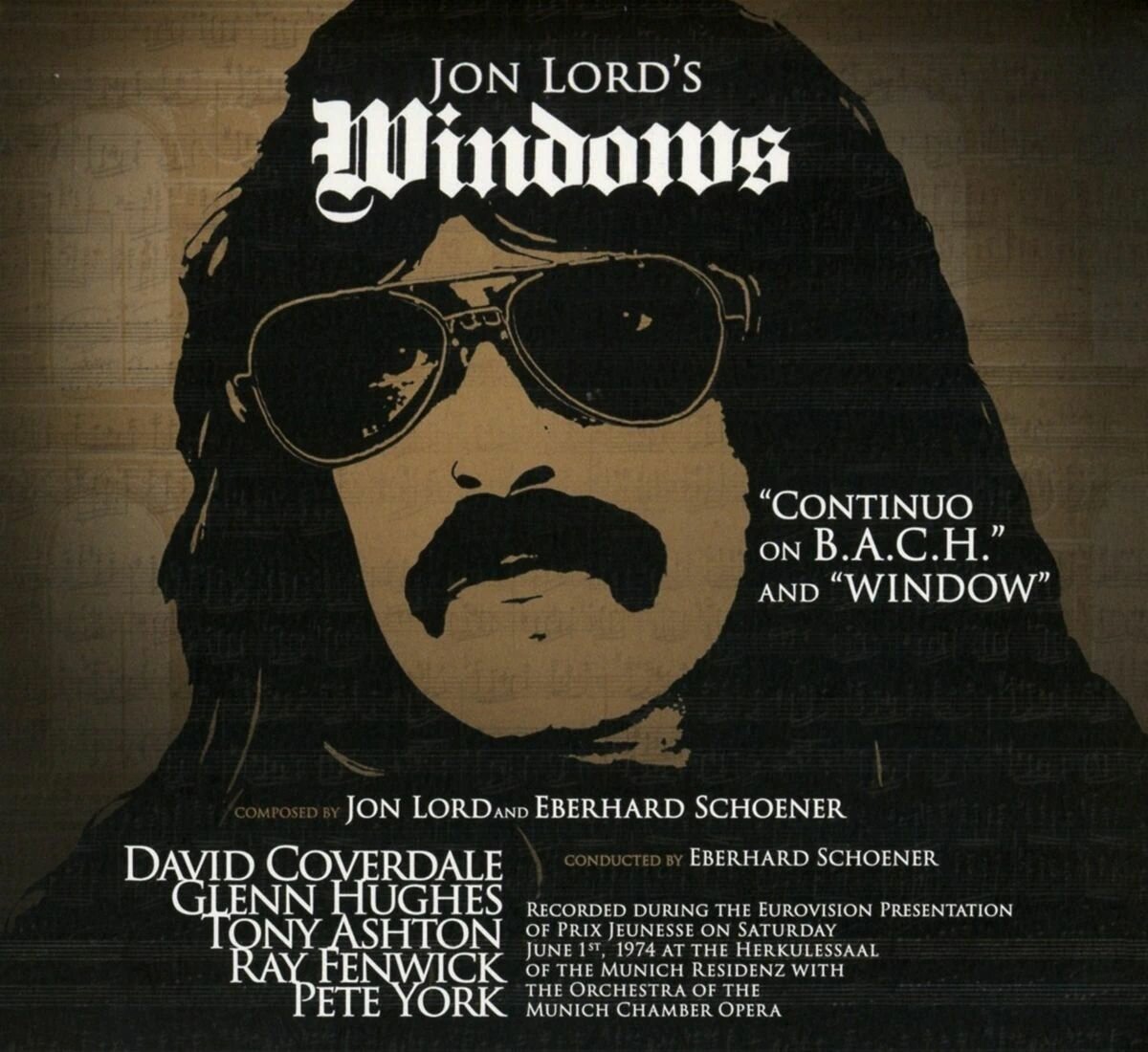 Фирменный аудио диск Jon Lord - Windows (CD) 2017 Ear Music Digisleeve