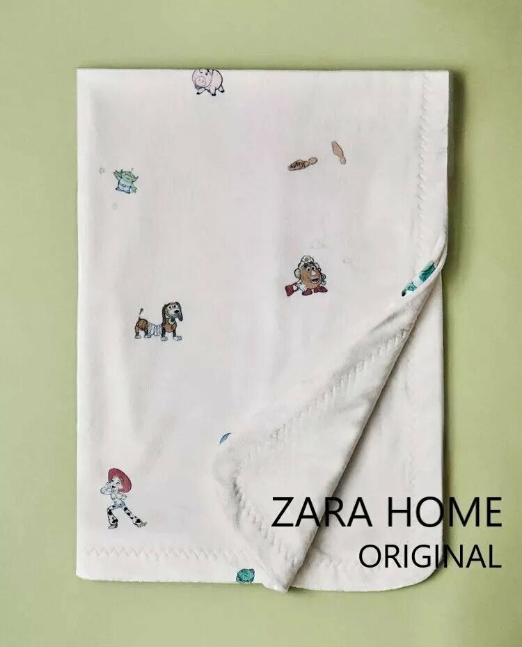 ZARA HOME Плед , Полиэстер, 100 см х 70 см