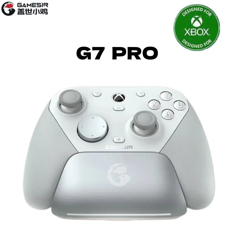 Геймпад GameSir G7 Pro, для Xbox Series X/S, PS, ПК, Android, iOS, белый/серый
