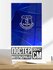 Постер на стену Everton blue poly