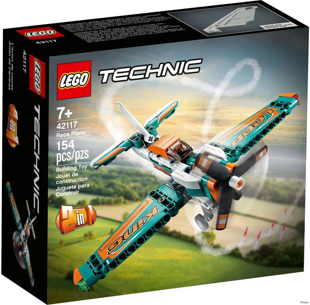 Лего Technic серия, LEGO 42117 Гоночный самолёт, lego конструктор для мальчика, лего для девочек
