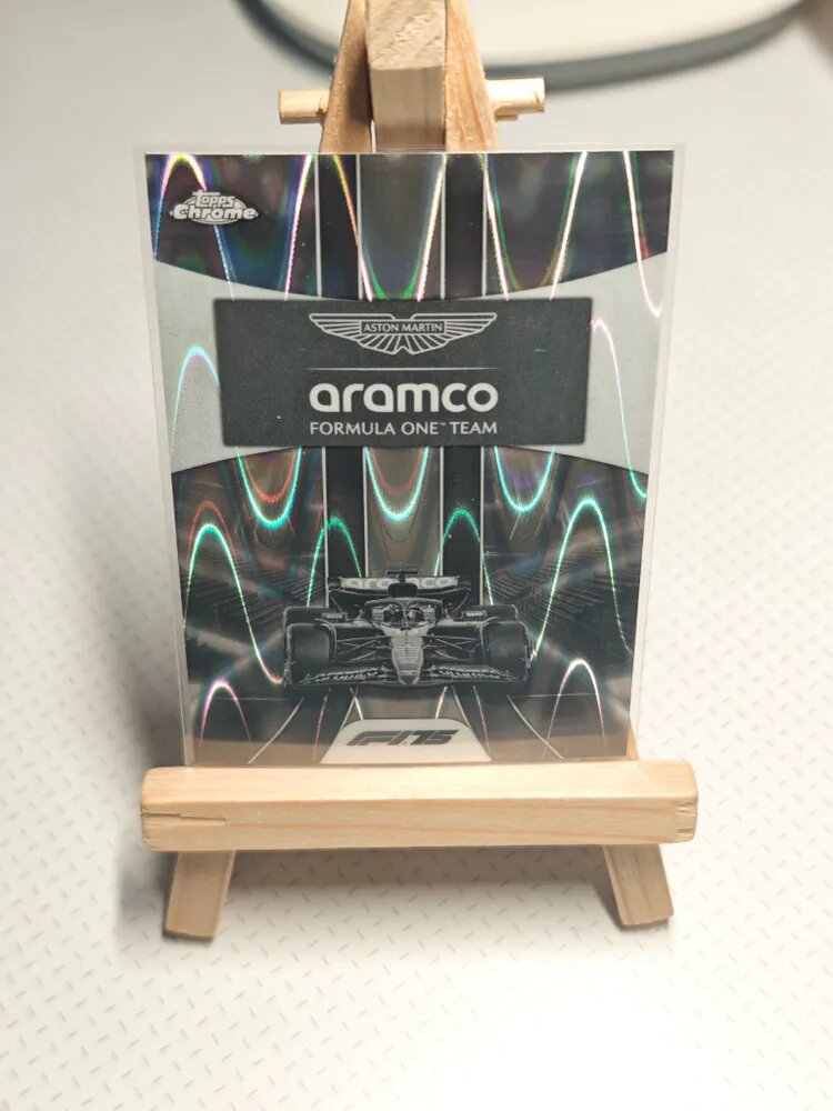 Карточка Topps Chrome F1 Racing Car Collection Carter