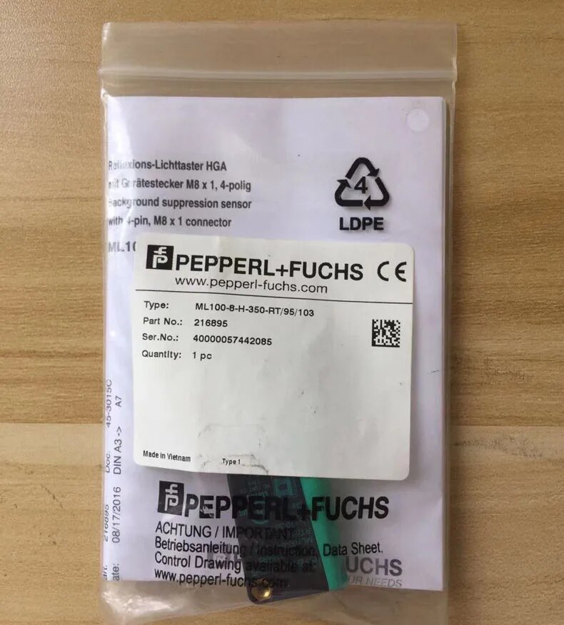 Предохранитель PEPPERL+FUCHS ML100-8-H-350-RT/95/103 216895