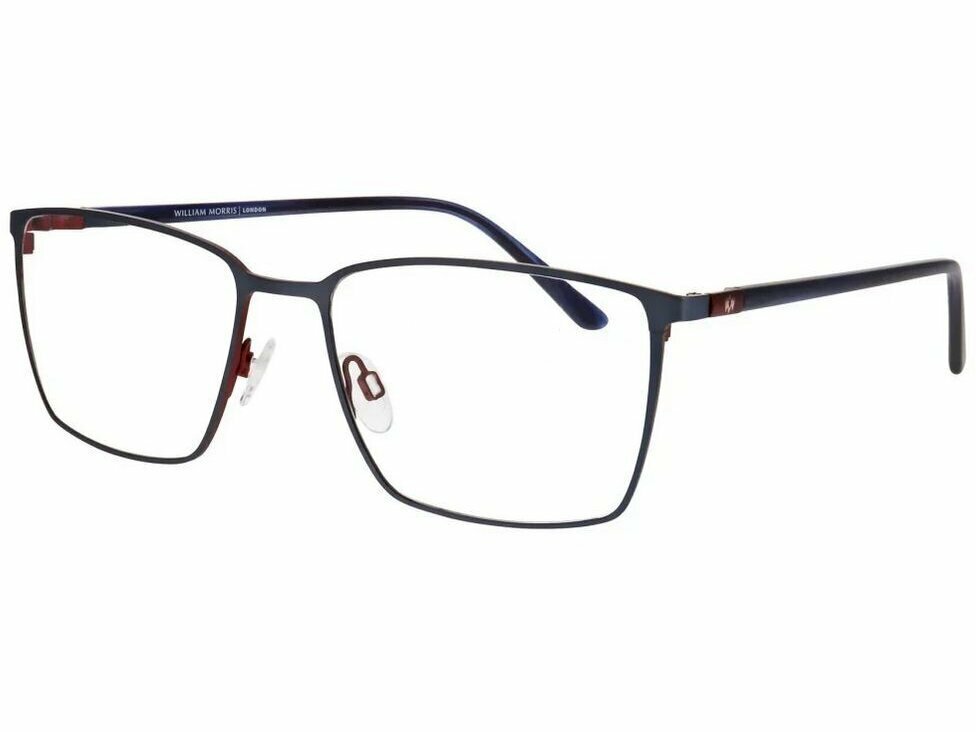 Оправа William Morris 50316 9021, тип оправы ободковая, материал оправы металл, пол мужские, форма оправы прямоугольная