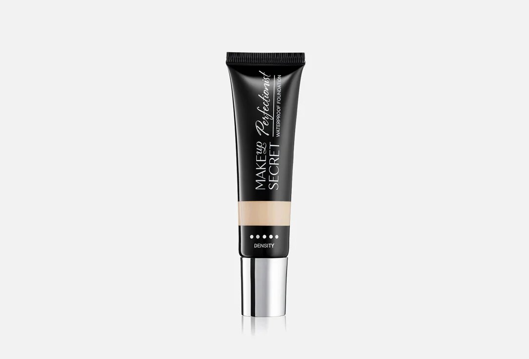 MAKE UP SECRET Perfectionist waterproof Тональный крем для лица 40 мл Pwf05, Deep beige