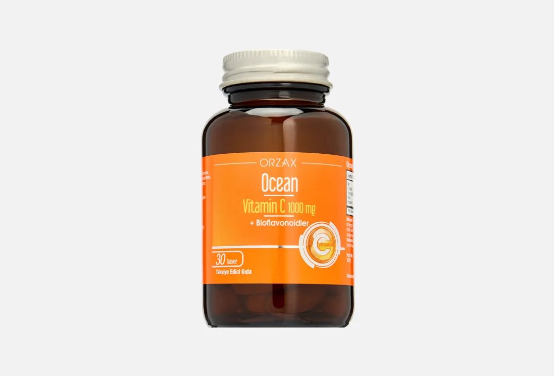 Orzax Ocean 1000 мг в таблетках Витамин С 30 шт