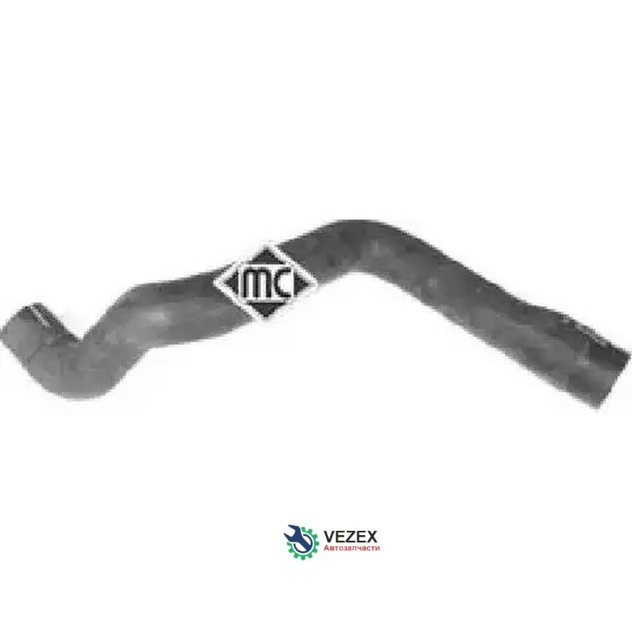 METALCAUCHO 08978 Патрубок opl astra-g 2,0-16v