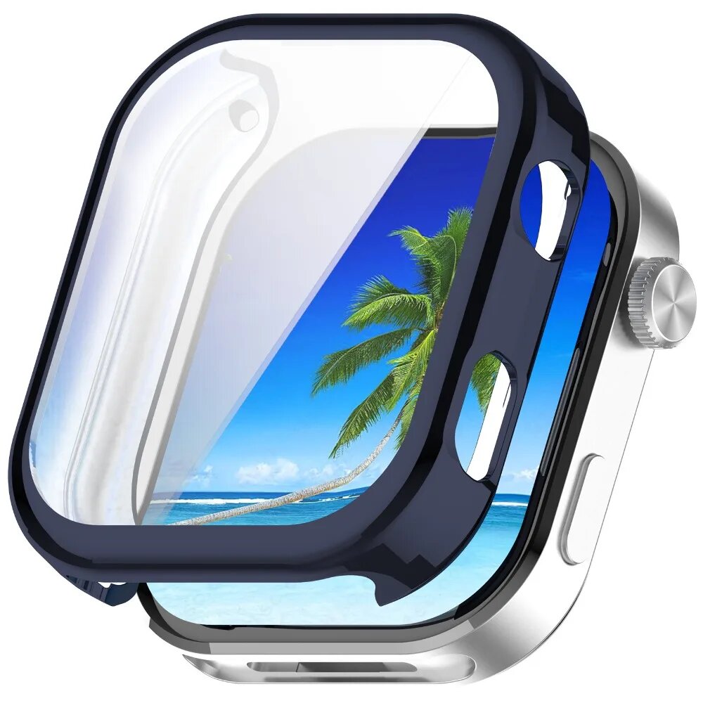Защитный чехол Mptionx для Xiaomi Redmi Watch 6 Синий, Midnight Blue