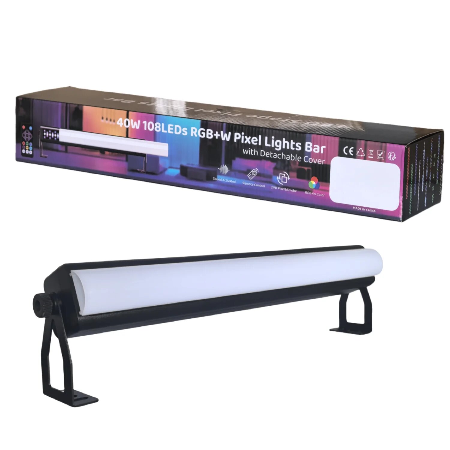 PQIVCG RGB+W Пиксельный светильник 40W