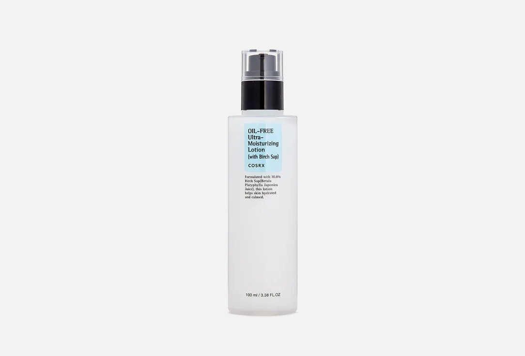 COSRX Oil-Free Ultra Moisturizing Lotion With Birch Sap Ультра-увлажняющий лосьон с березовым соком 100мл