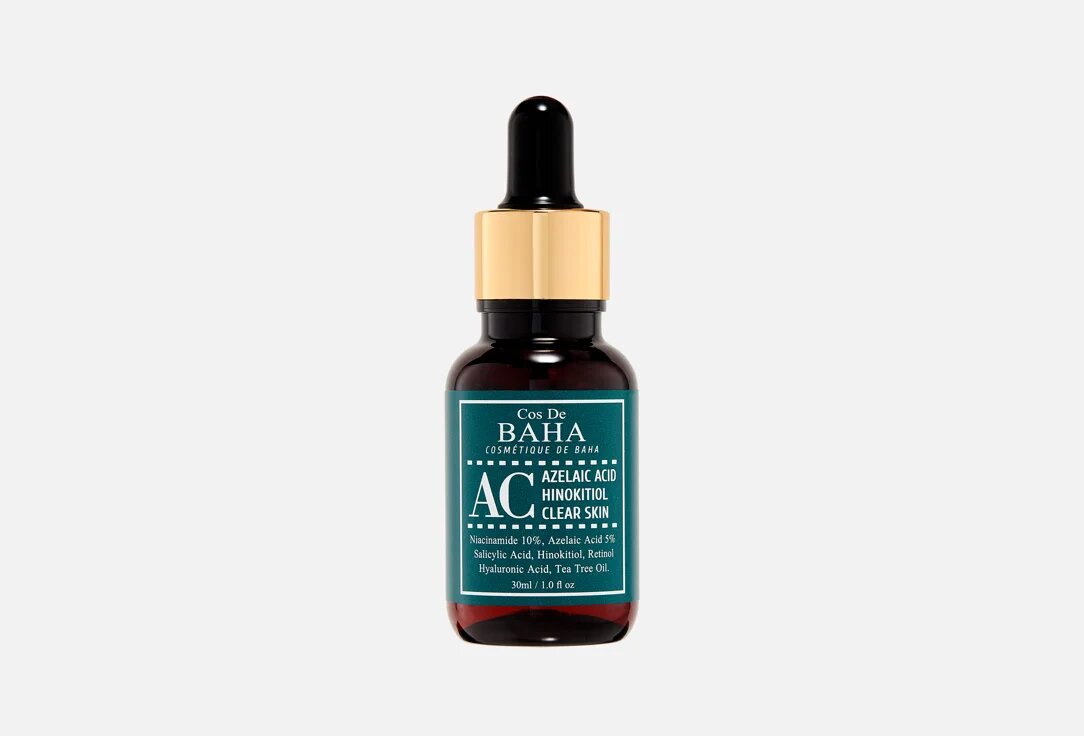 Cos De BAHA Clearing Serum Cыворотка для лица против акне 30мл