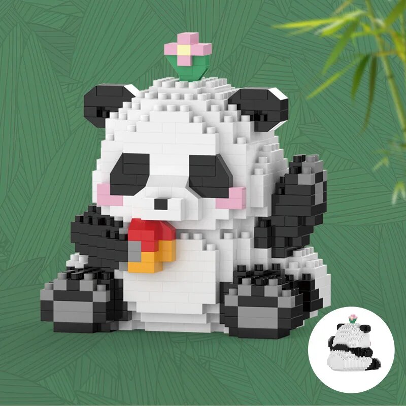 Конструктор Panda Белый 1055-no box