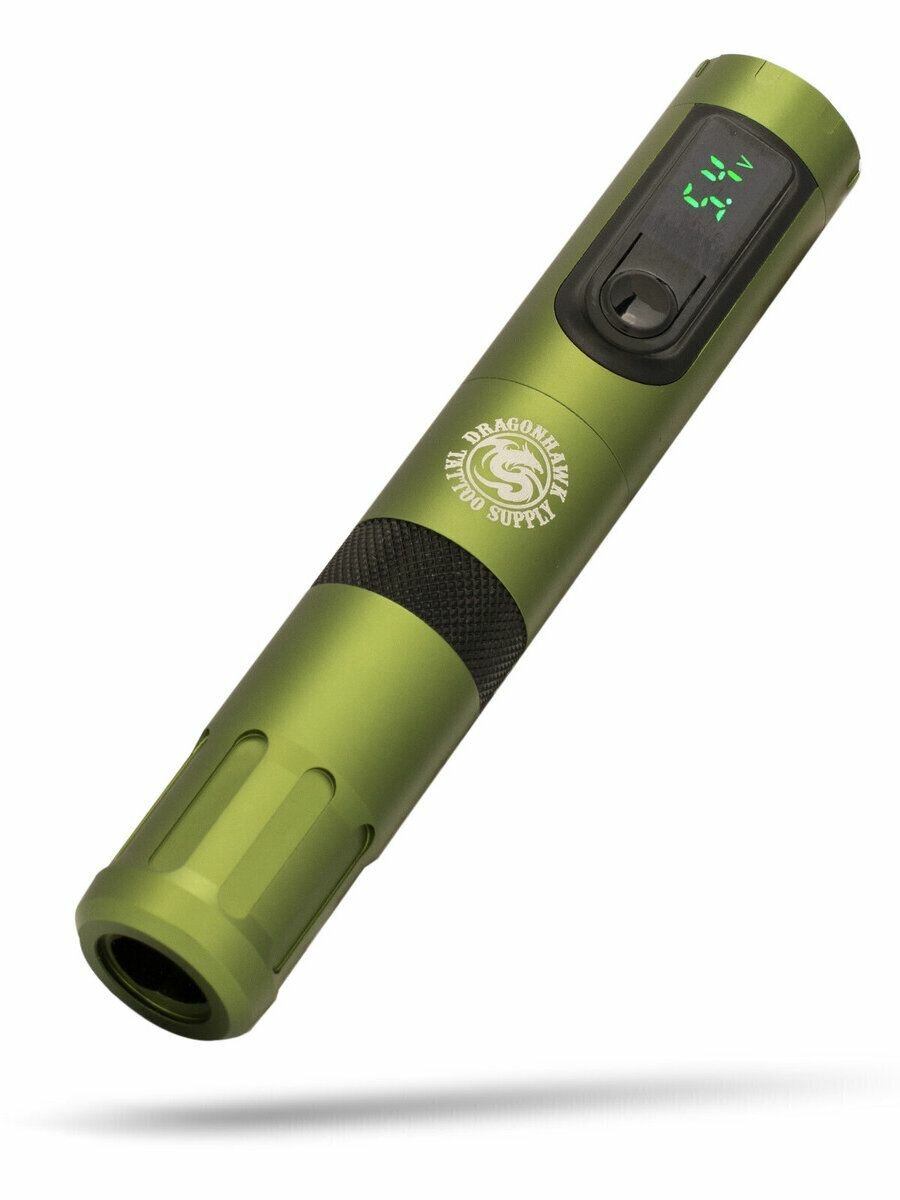 Тату машинка Dragonhawk Wireless Tattoo Machine Pen / X4 (Green)