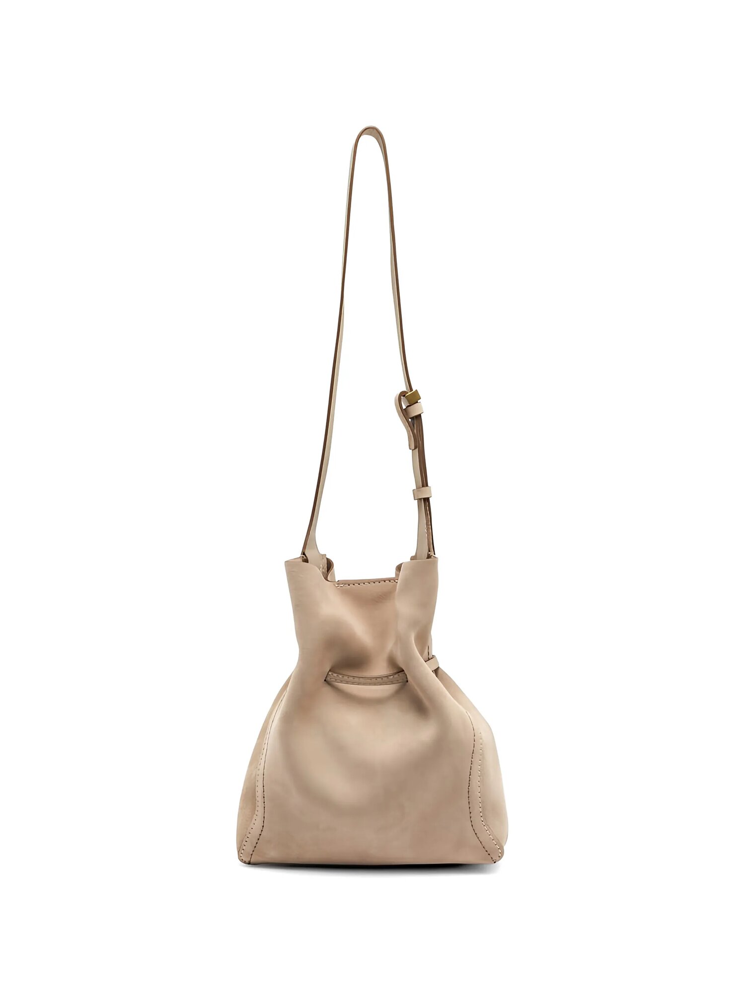Сумка GIANNI CHIARINI Small Sienna drawstring suede bucket bag, разноцветный — фото 1