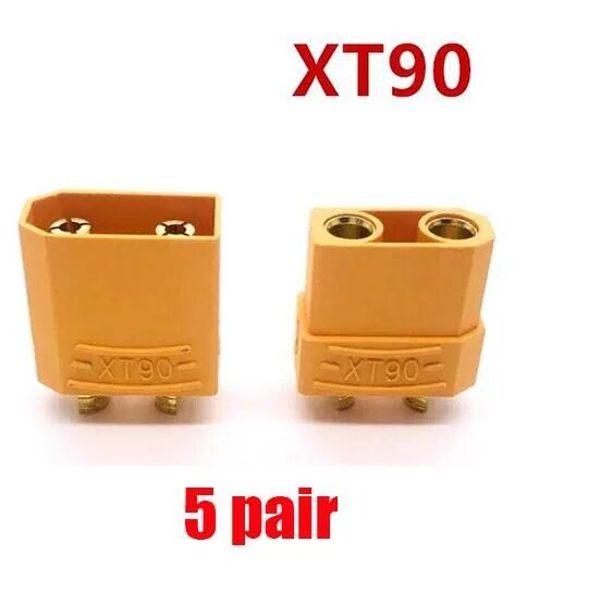 Разъем XT90,5 шт