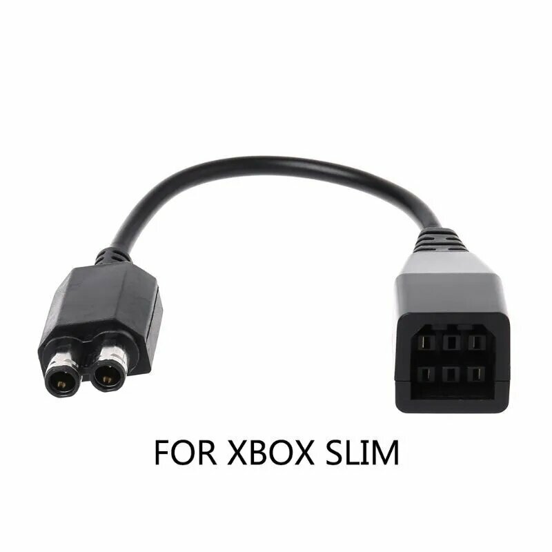Кабель адаптера питания для Xbox 360 Flat to Slim, Черный