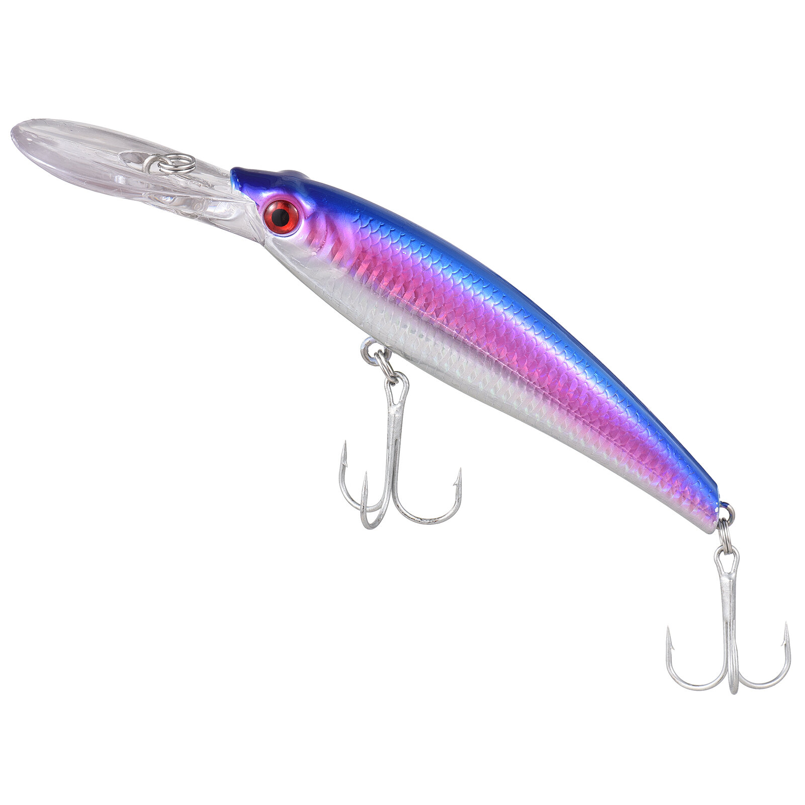 Приманка для рыбалки Ultra Long Casting 20cm соленая вода тонкая синхронная приманка для рыбалки с подветвлением 2 крючка большая морская окунь твердая приманка Yellow Purple Blue 47g 2/0# высокоуглеродистая сталь треугольный крючок глубина плавания