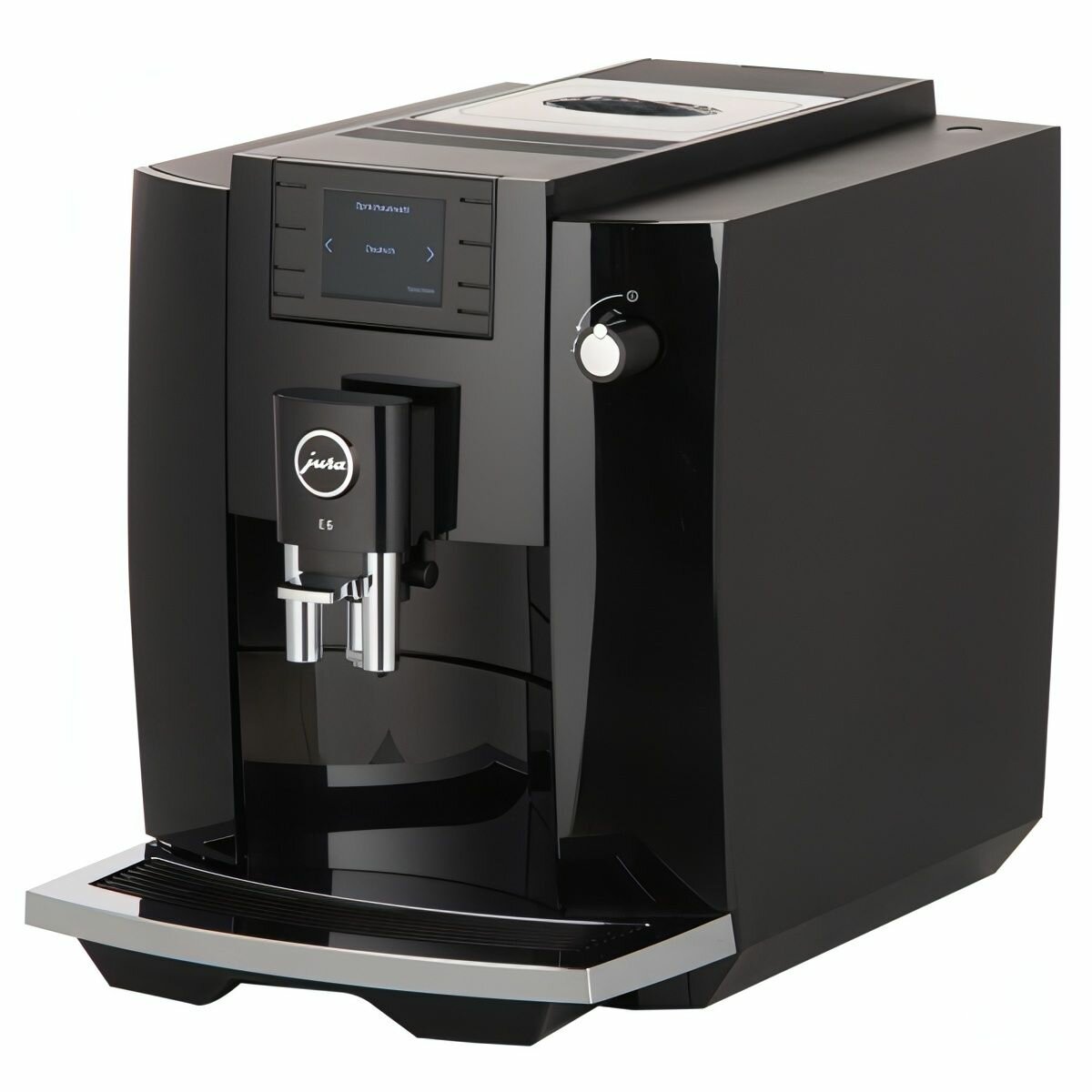 Кофемашина автоматическая Jura E6 PIANO черный