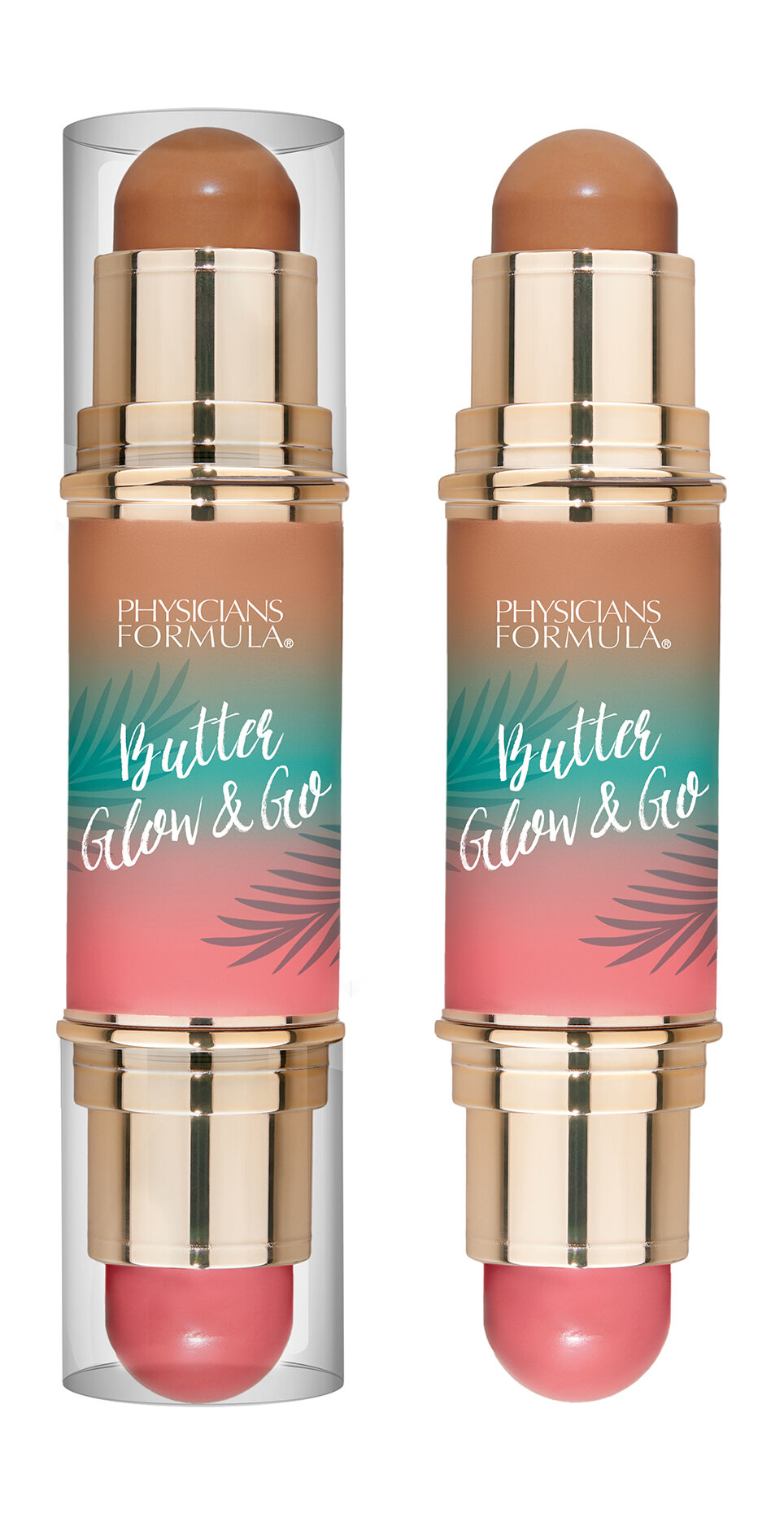PHYSICIANS FORMULA Мультистик для лица и губ Murumuru Butter Glow & Go, 10 г, Золотистая Роза