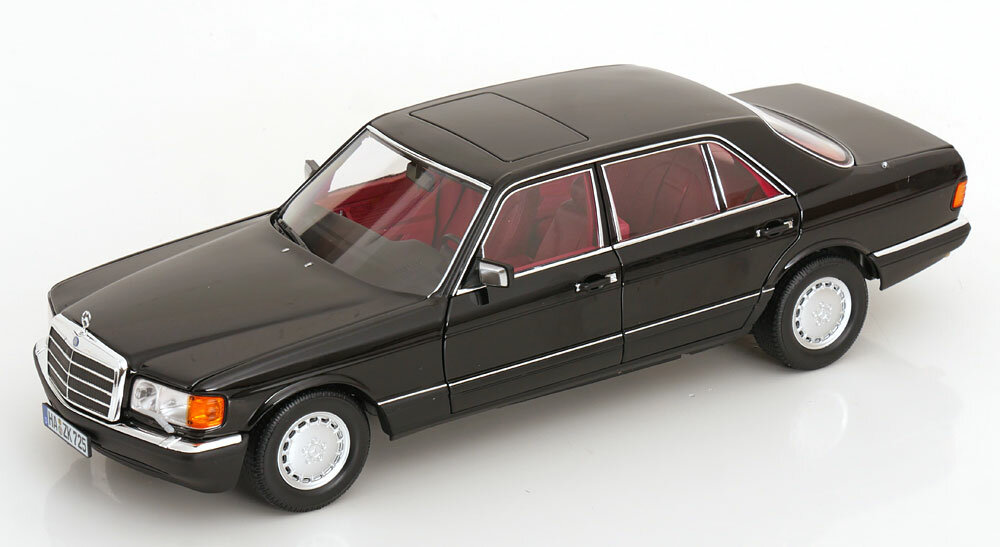 Модель коллекционная NOREV Mercedes 560 sel W126 1991 black / мерседес 560 sel W126 черный