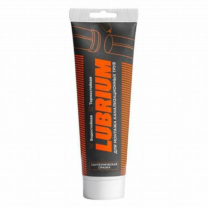 Сантехническая смазка LUBRIUM, тюбик 60 мл, с еврослотом