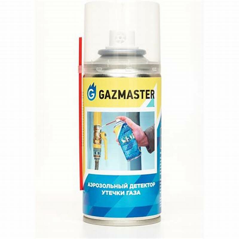 Аэрозольный детектор утечки газа GAZMASTER, баллон 130 мл