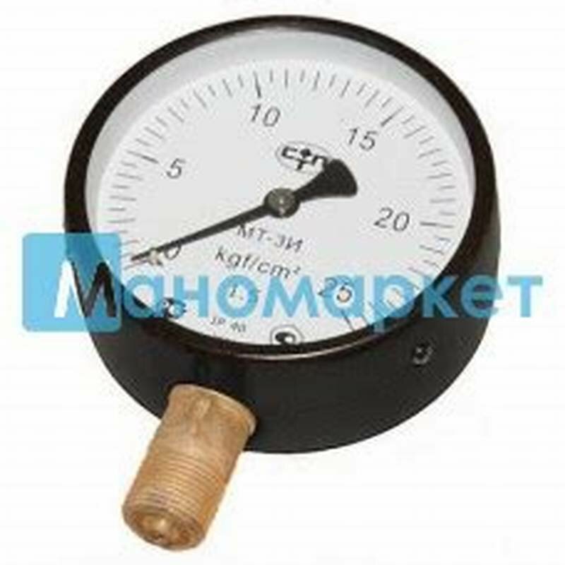 Манометр МТ-3И, 0–6 кгс/см²