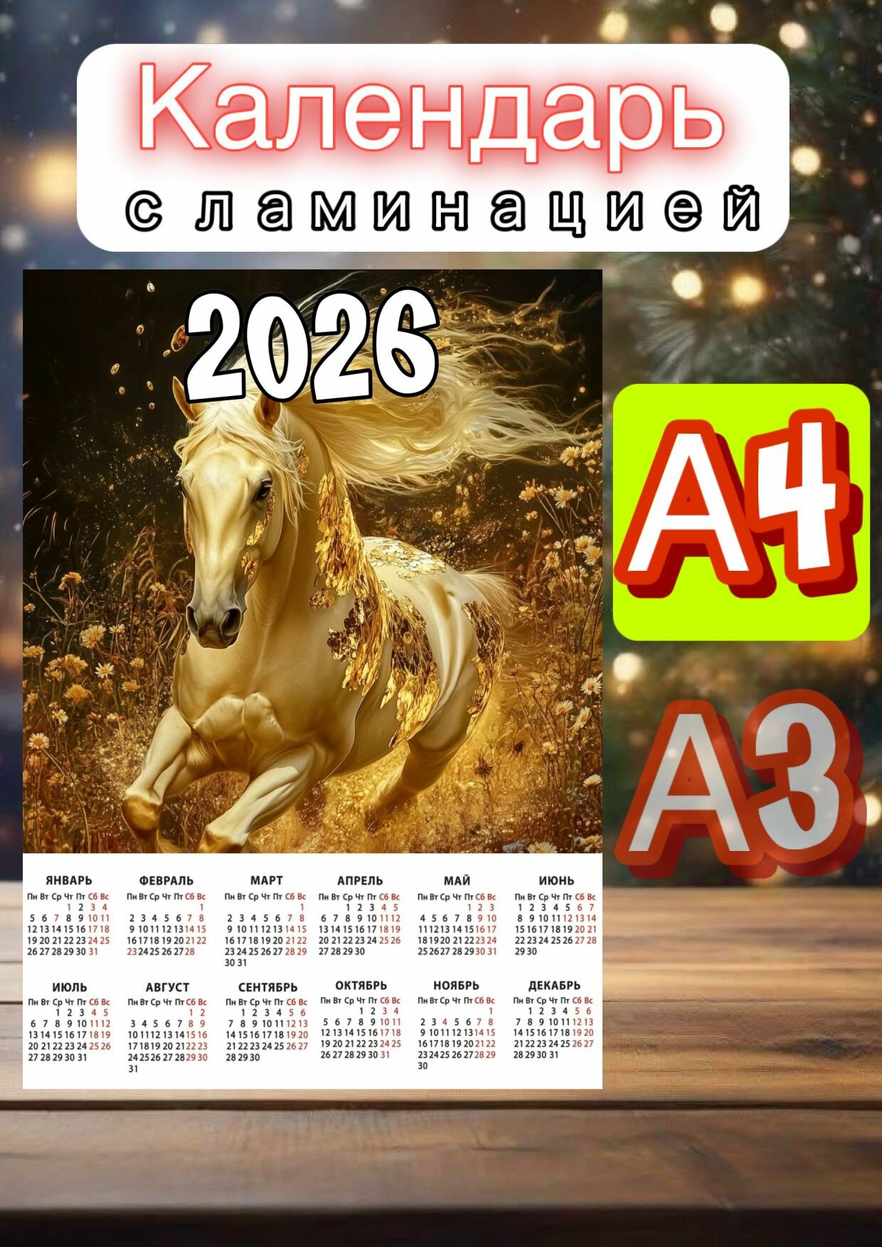 Календарь А4