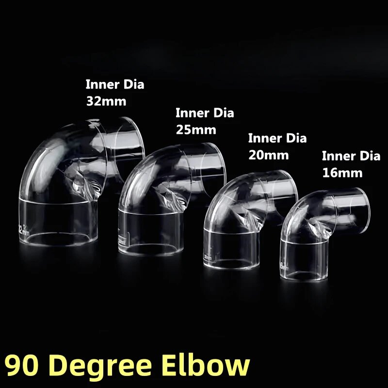 Акриловые фитинги для аквариума SHSMFC 90 degrees Elbow, 16mm (1PC)
