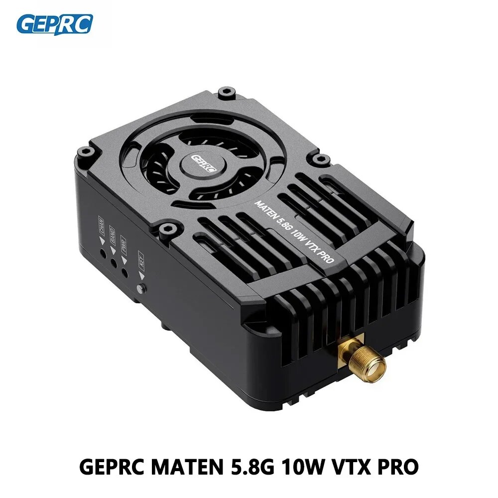 GEPRC MATEN 5.8G 10W VTX PRO OSD с вентилятором