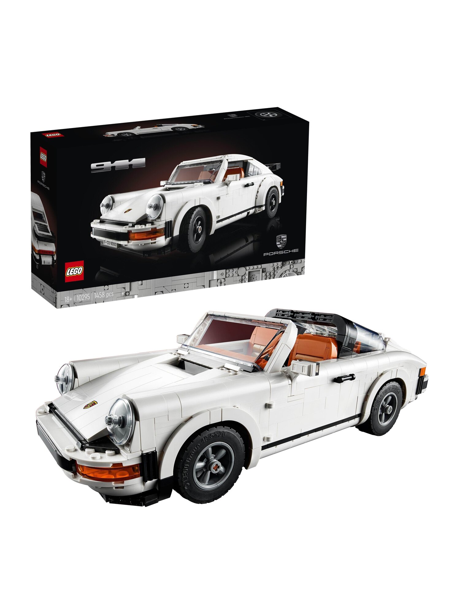 Конструктор LEGO Коллекционные наборы 10295 Автомобиль Porsche 911, 1458 дет.