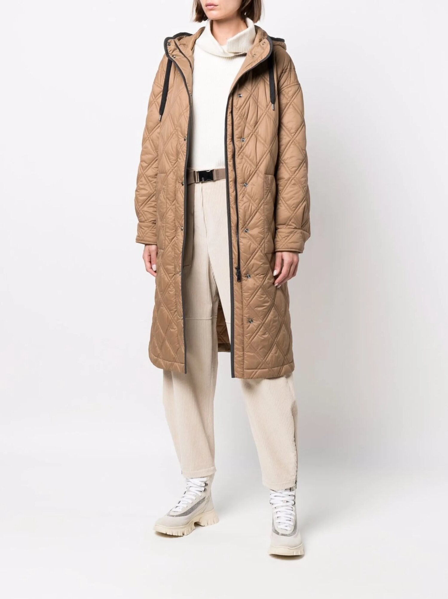 Куртка BRUNELLO CUCINELLI, размер 50, brown — фото 1
