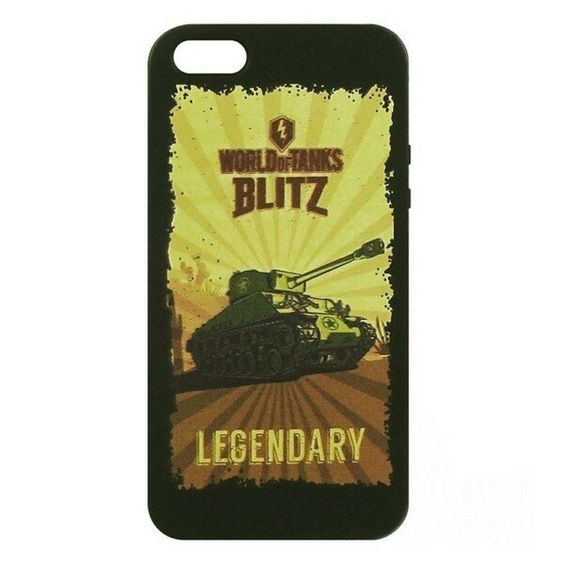 Накладка на Iphone 5/5S/SE BLITZ LEGENDARY 1, с рисунком, силикон