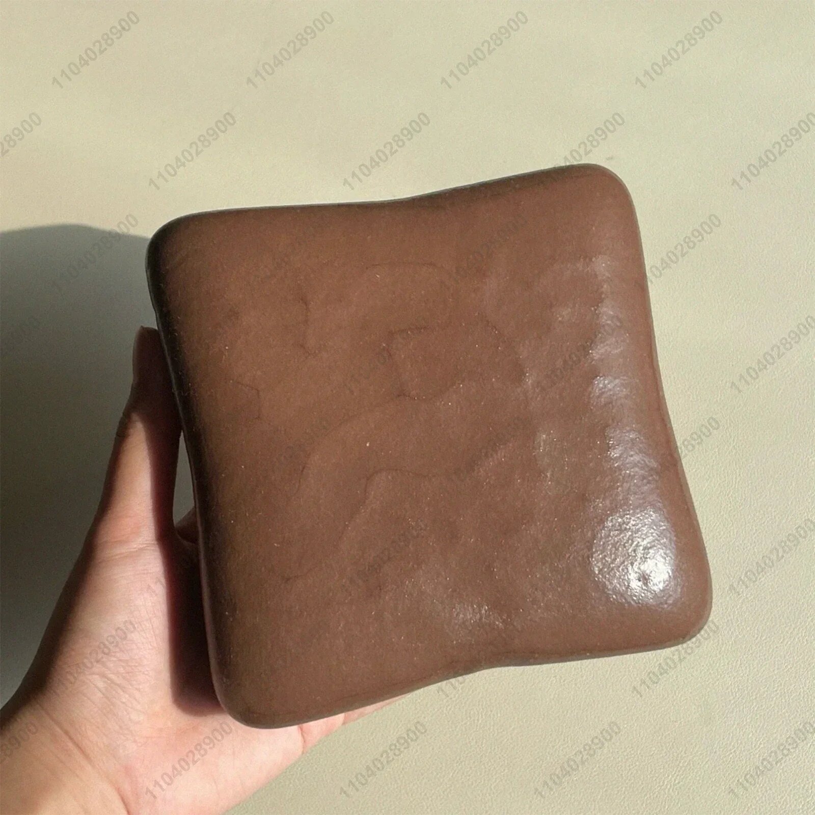 Игрушка-антистресс ISHOWTIENDA Шоколадный хлеб Коричневый, Big chocolate toast