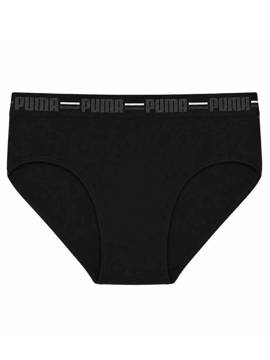 Трусы PUMA BASIC BRIEF BRAND ELAST, размер S, черный — фото 1