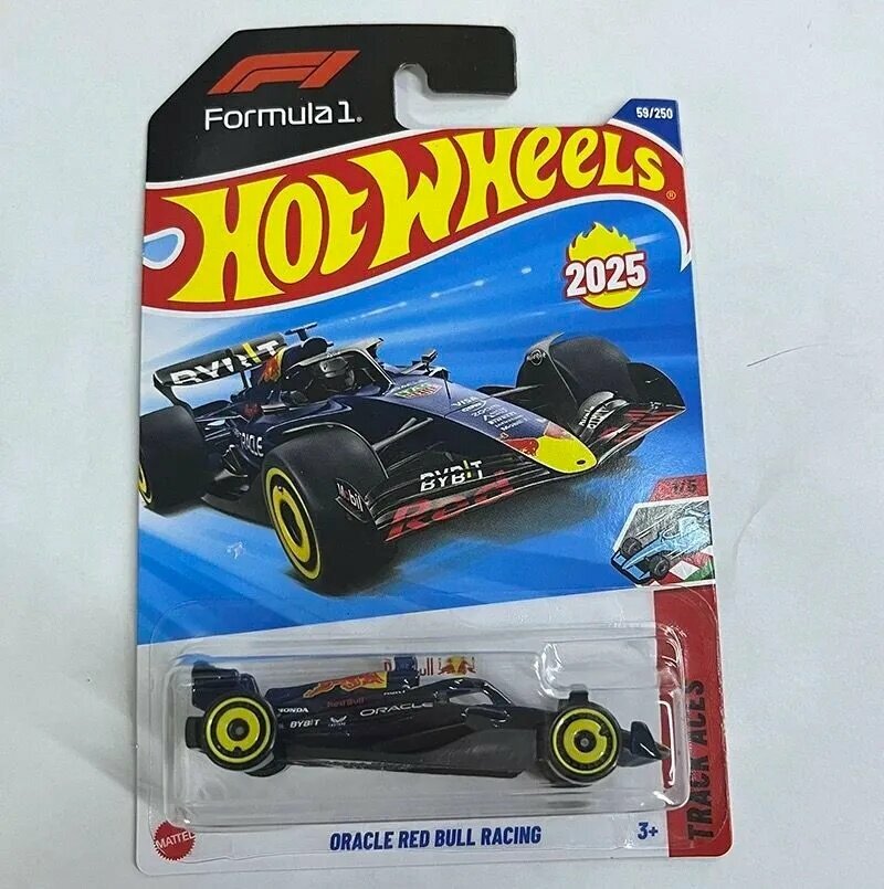 Hot wheels машинка формула 1 red bull Модель автомобиля